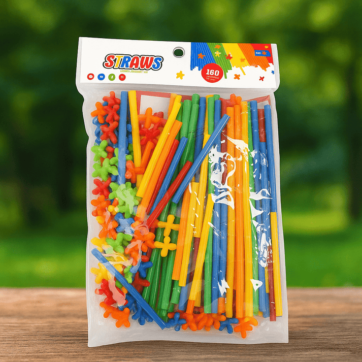 Super Bamboo Sticks, Building Block Sticks For Kids - Toynix