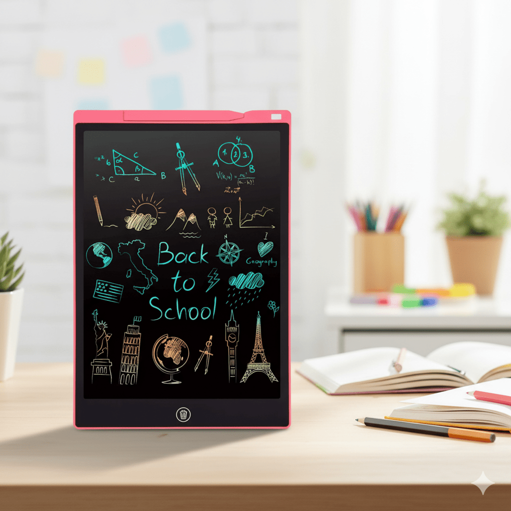16" LCD Writing Tablet Multicolor Screen Writing Erasable Writing Boar ...